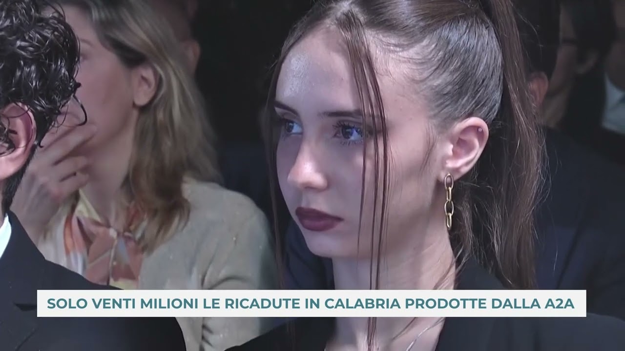 Solo venti milioni le ricadute in Calabria prodotte dalla a2a - Esperia Tv