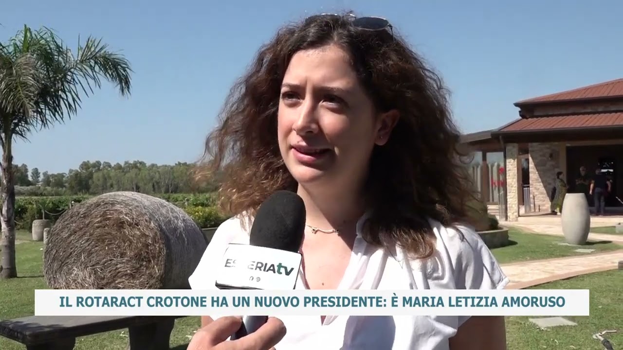 IL ROTARACT CROTONE HA UN NUOVO PRESIDENTE: È MARIA LETIZIA AMORUSO ...